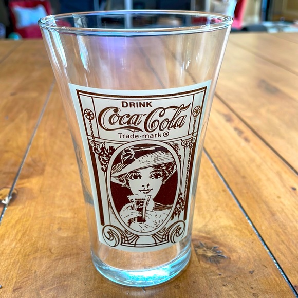 Coca Cola | Dining | Cocacola Vintage Drinking Glass Sorry Only One ...